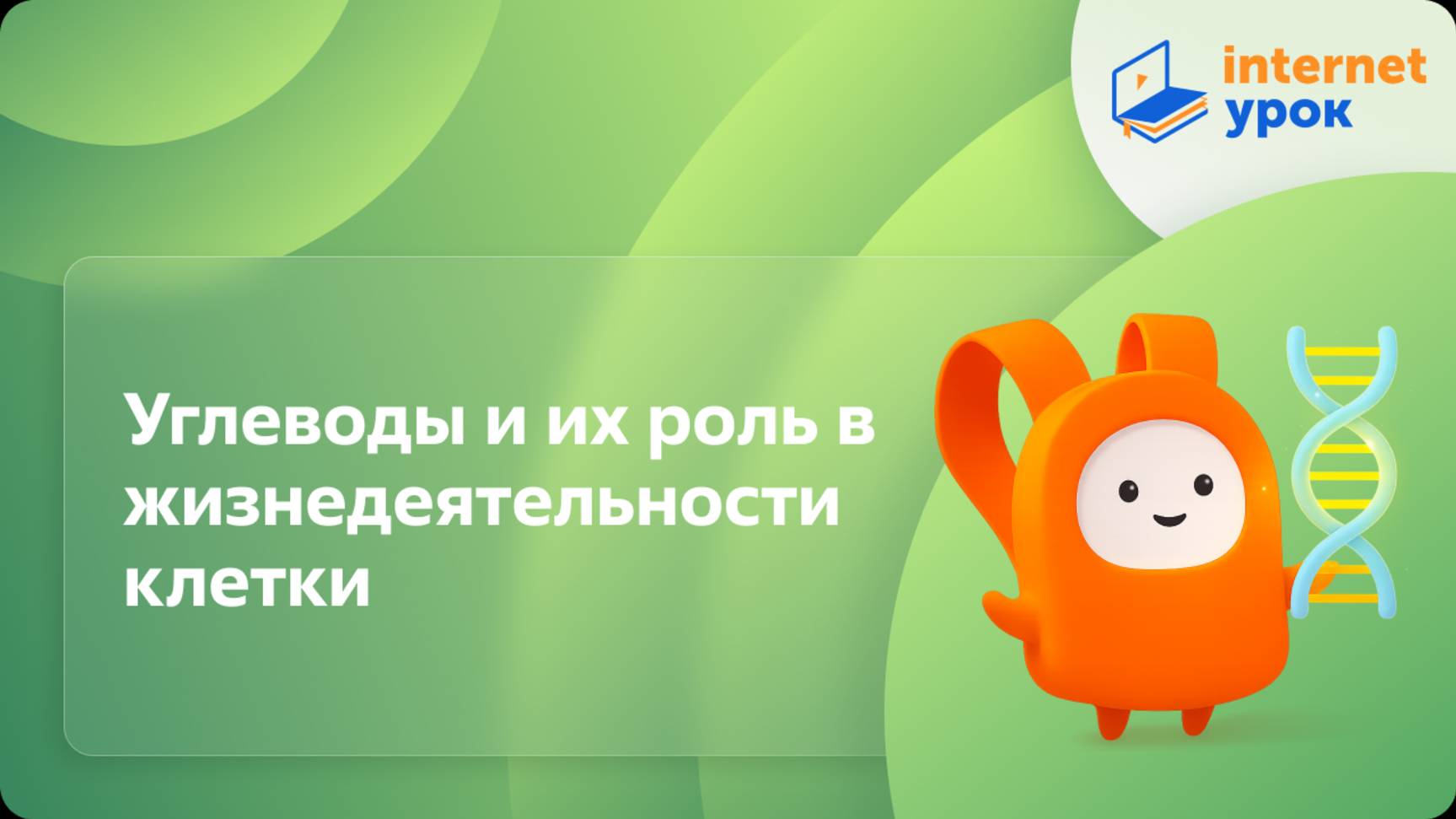 Углеводы и их роль в жизнедеятельности клетки. Видеоурок по биологии 10 класс