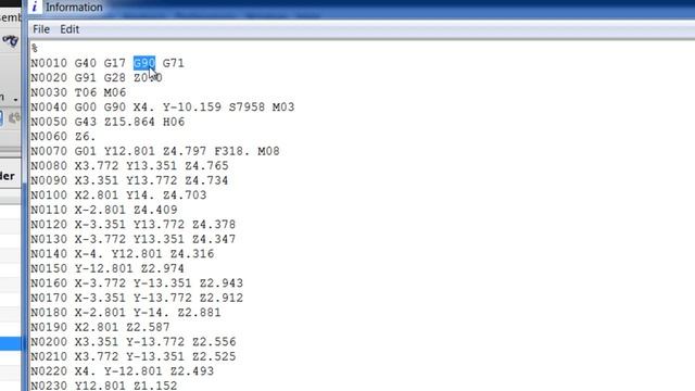 Create and test a 3-Axis postprocessor - Lesson 2