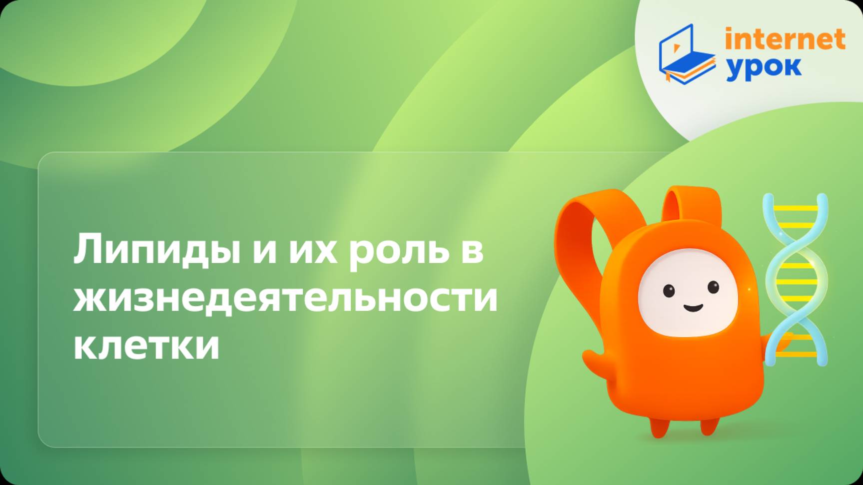Липиды и их роль в жизнедеятельности клетки. Видеоурок по биологии 10 класс