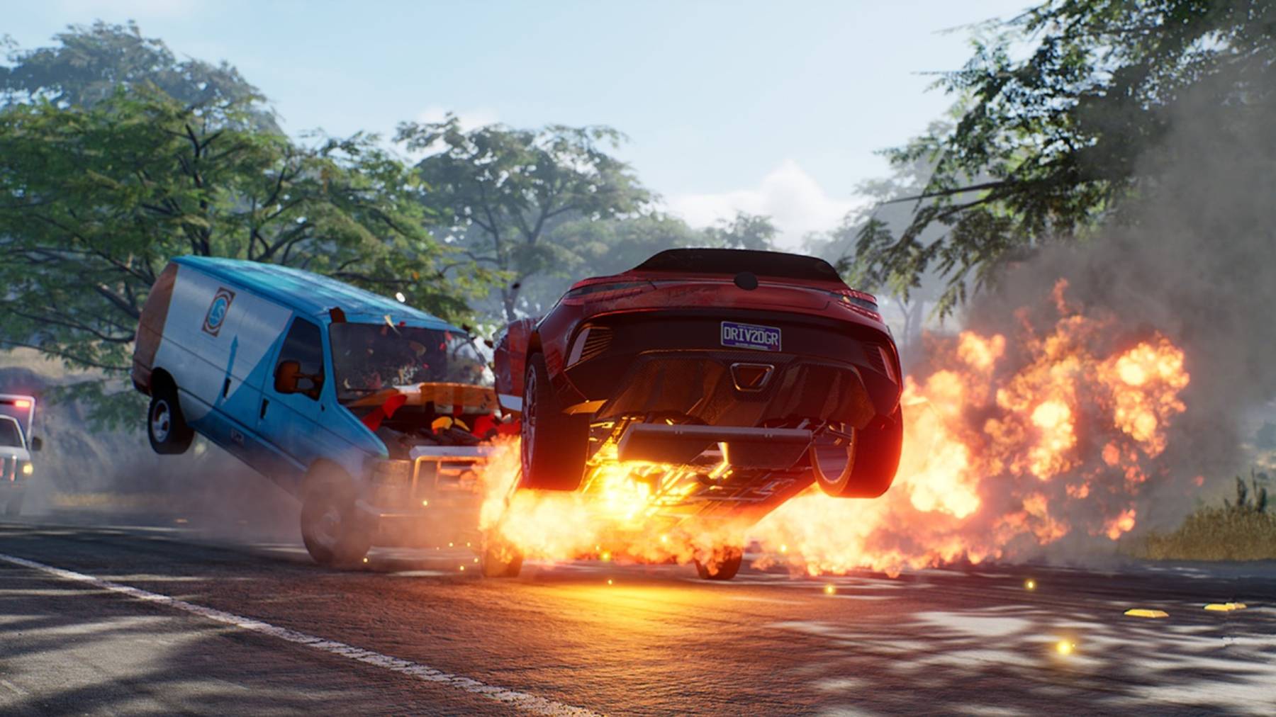 Аркадная гонка в открытом мире Wreckreation от авторов Burnout выйдет 28 октября на ПК и консолях