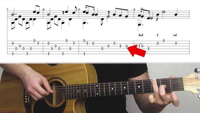 полет кондора на гитаре I разбор I табы и ноты для акустической гитары