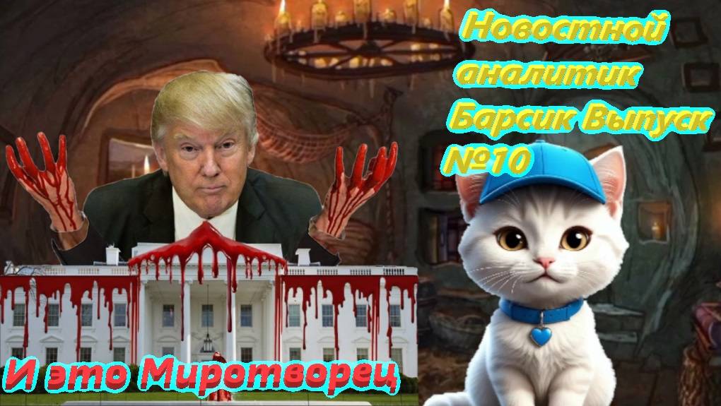 Новостной аналитик Барсик Выпуск №10 Трам крававый миротворец
