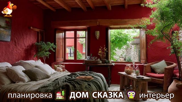 Сказочный дом мечты – 3D идея для вдохновения с планировкой и интерьером 🏡🏚️🏠 вариант (366)