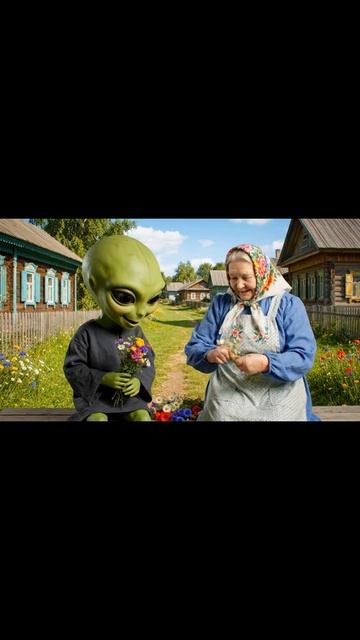 ИИ бабуля и гуманойд