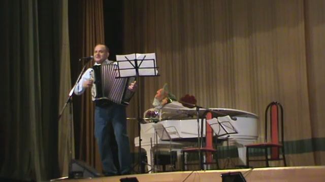 ГЕННАДИЙ КАМЕННЫЙ - СЫПЬ,ТАЛЬЯНКА - Баян  Г. Каменный - Фрагмент концерта. Дом учёных. 17.12.2014.