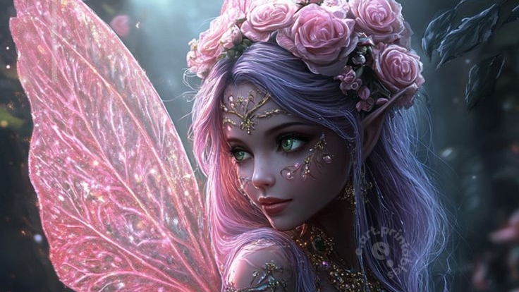 Blooming fairies 🧚🌻🧚🧚🌺 (Enigma music)