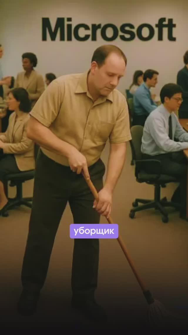 Уборщик, ставший миллионером