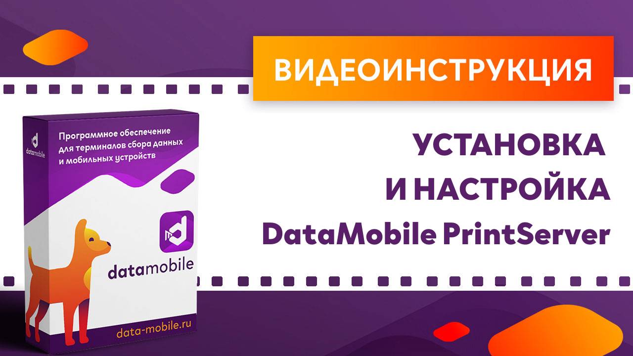 DataMobile. Установка и настройка DataMobile PrintServer