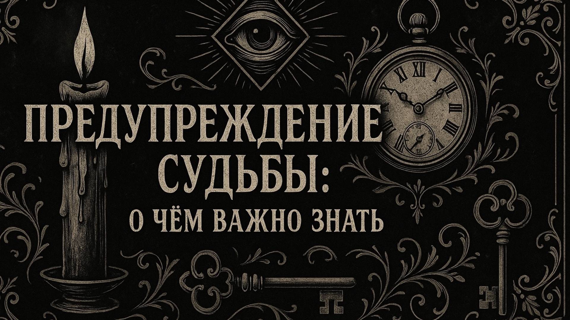 Предупреждение судьбы, о чём важно знать 🤴 👸