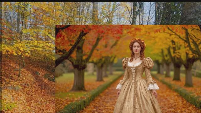 ОСЕНЬ НАРЯДНАЯ В СТИЛЕ БАРОККО  - стихи Надежды Шубиной (из цикла "Осеннее очарование"