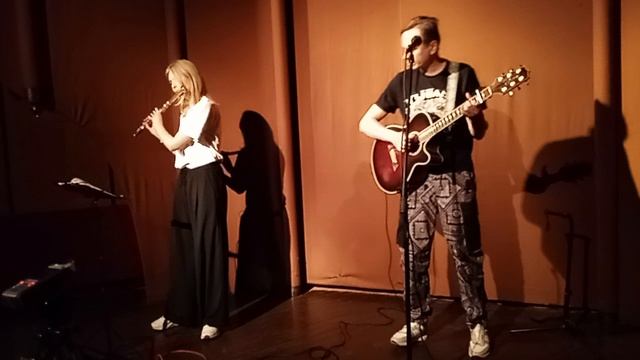 Дмитрий Дубров и Алла Лужецкая "Песенка об условных знаках" (В. Ланцберг). Концерт в Обнинске