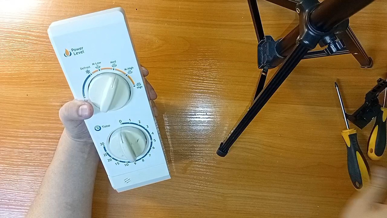 Замена неисправного таймера микроволновки