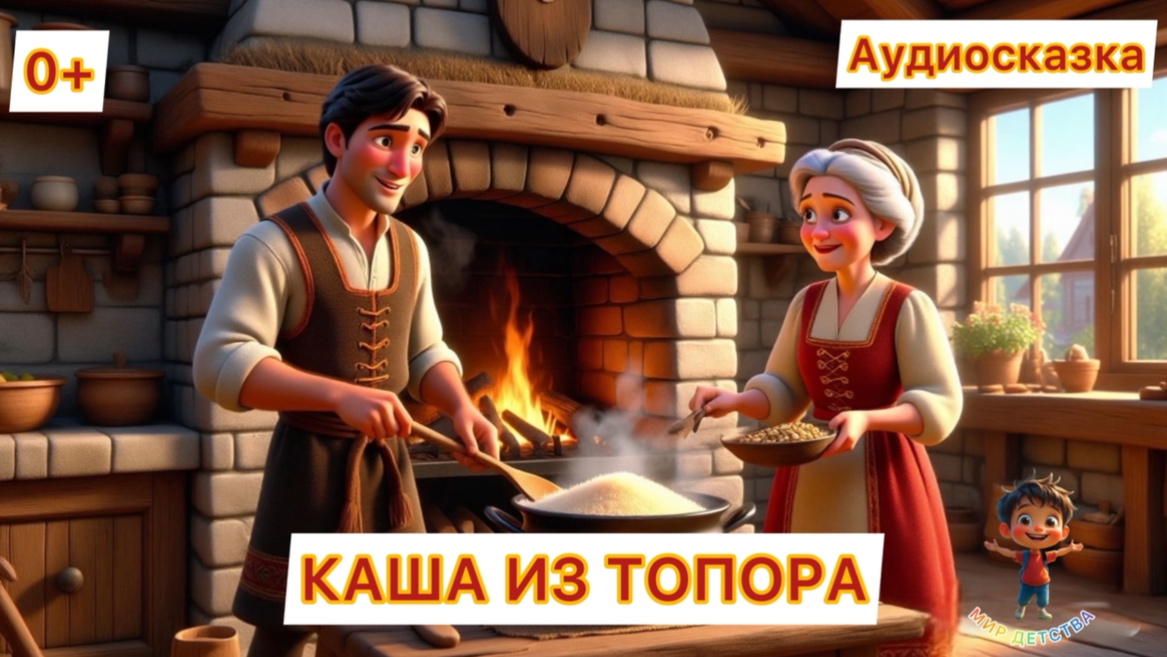 Каша из топора сказка