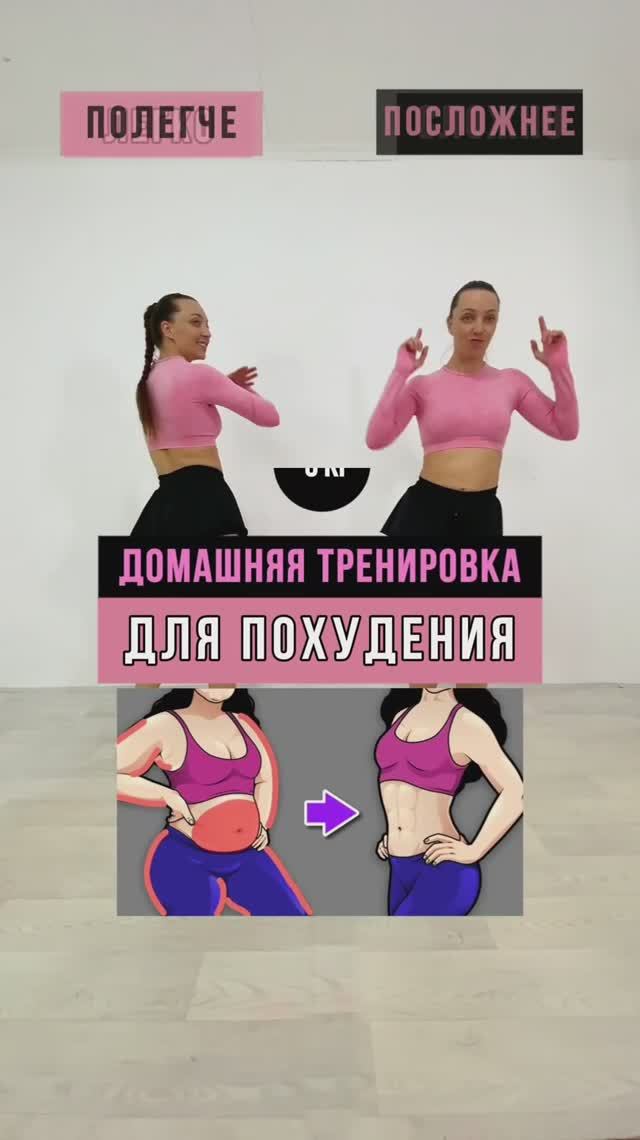 Тренировка для похудения - 3 кг за 7 дней