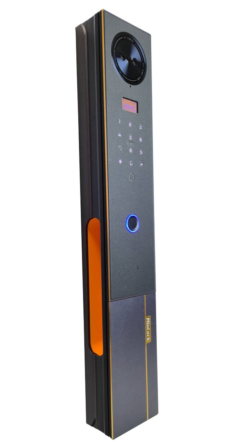 Биометрический замок Mirlock FD8002 с распознаванием лица купить для установки на входные двери.