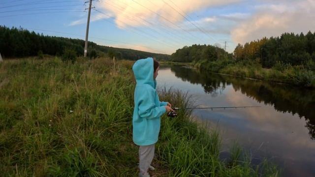 Съездили на рыбалку, ничего не поймали