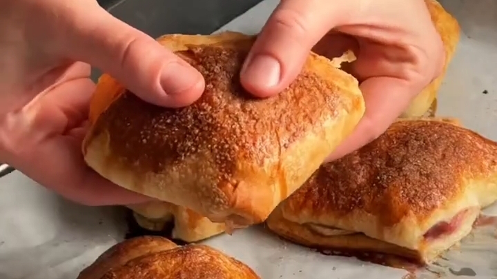Минимум усилий и Хрустящие СЛОЙКИ готовы...🥐🍌☕😋