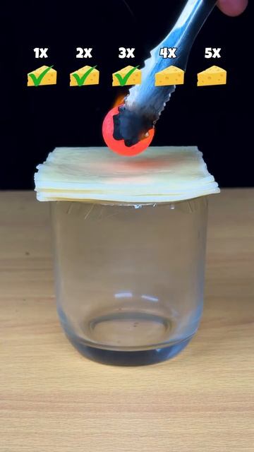How many layers can resist 1000°C Hot Metal Ball ？  satisfying  asmr  science