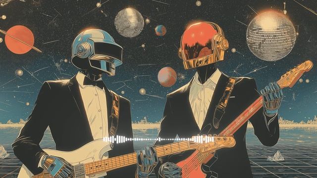 Daft Punk Gravity Boulevard Boogie🪩🤖 ｜ Chill Disco, Electro Funk, Neo Soul, Retro Groove Playlist
