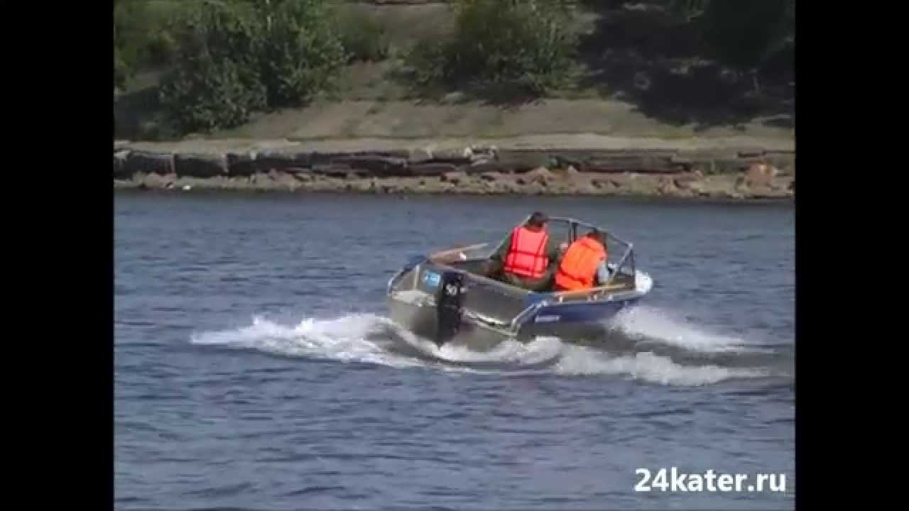 Лодка RusBoat 45 с мотором Tohatsu 50