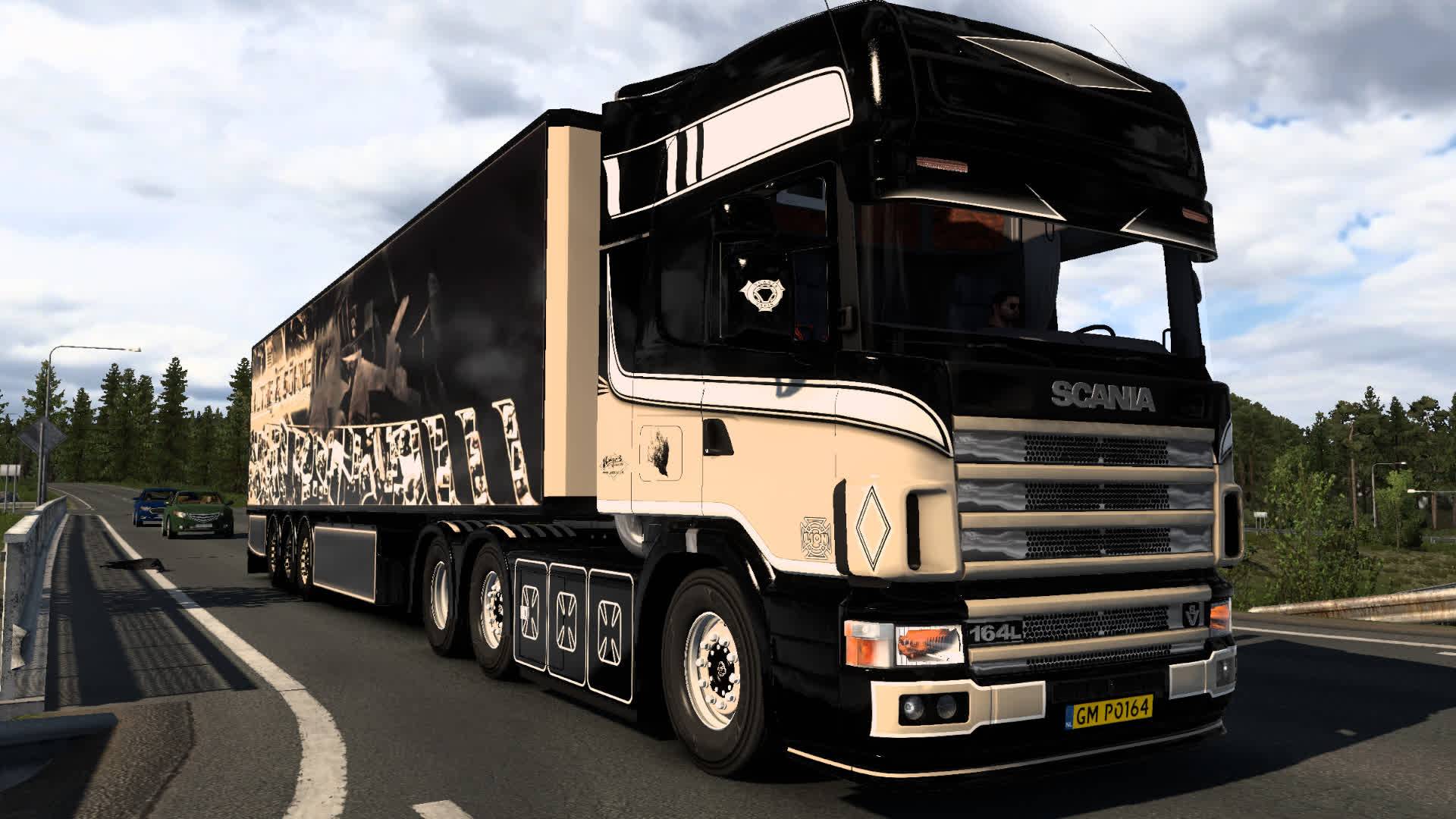 393 / ETS2 1.55 / Scania Lion 164L V8 Special Megamod