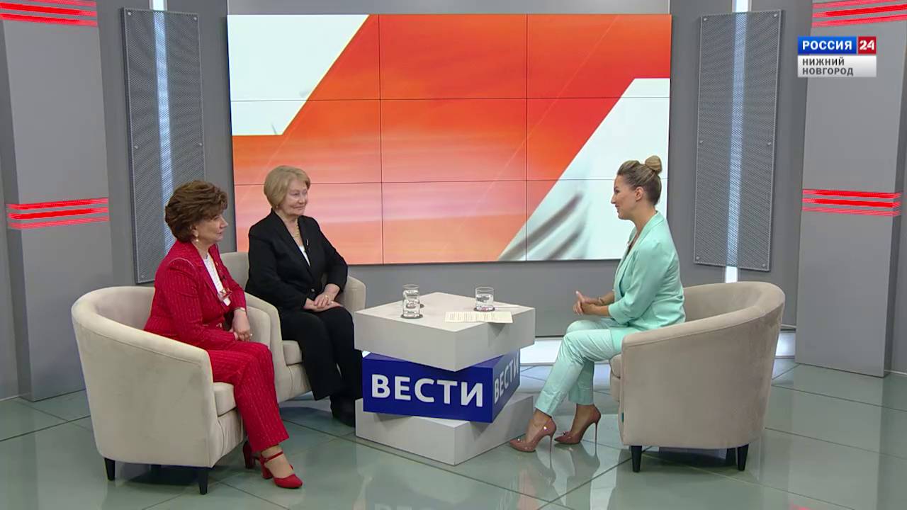 "Вести-Интервью". Гости программы - Валентина Цывова и Нина Чиплакова