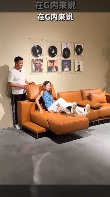 Диван кожаный с механизмами Валенсия и Галактика