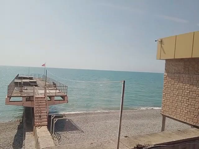 На «Ласточке» по побережью от Адлера (видео 1)