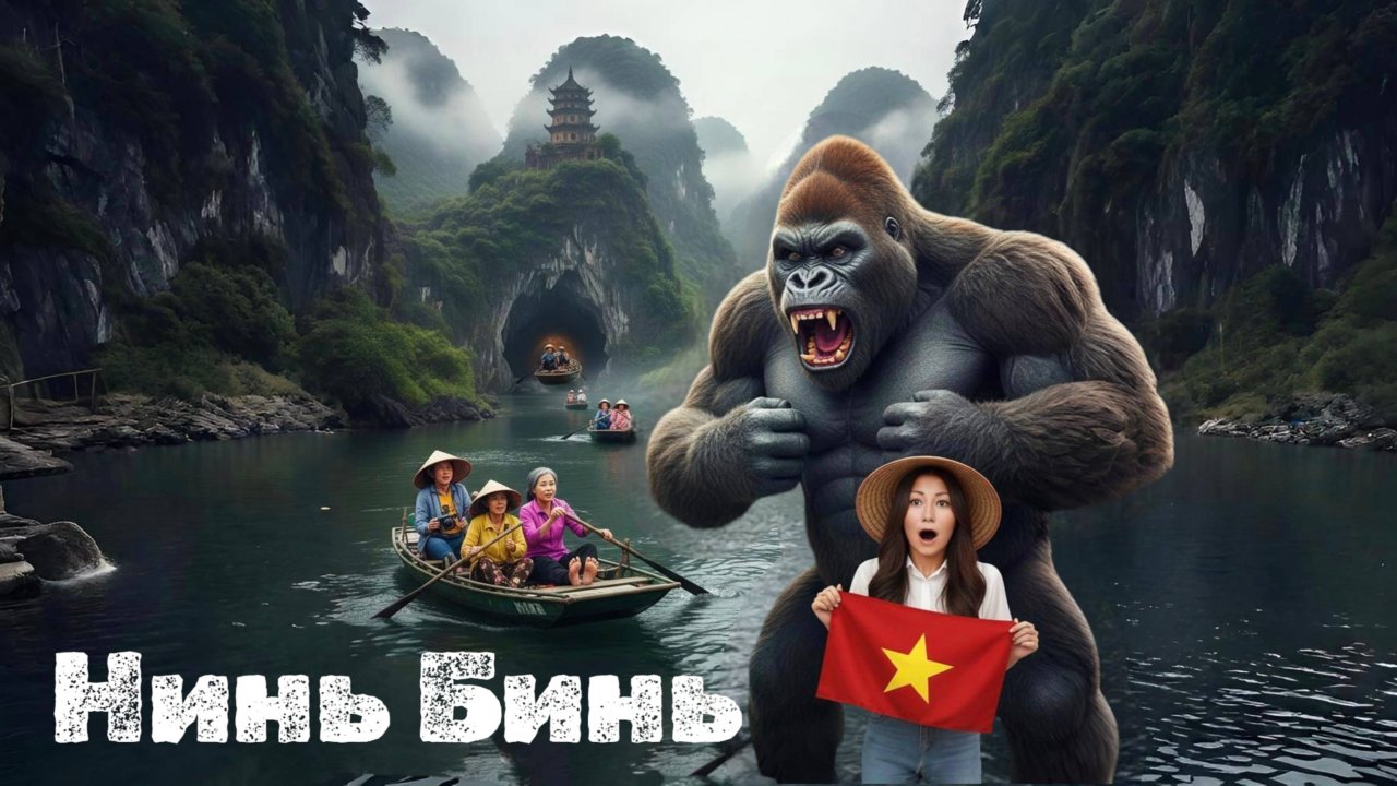 Эпичный Ниньбинь, Вьетнам! Лодочный круиз по рекам и пещерам древней провинции