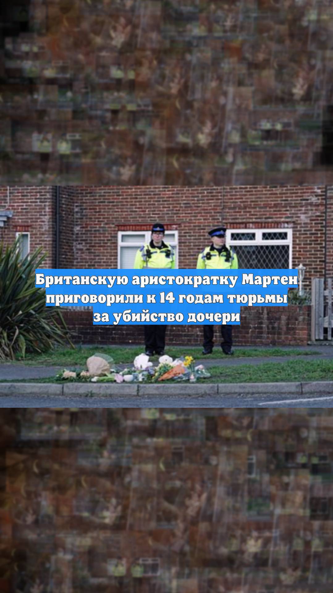 Британскую аристократку Мартен приговорили к 14 годам тюрьмы за убийство дочери