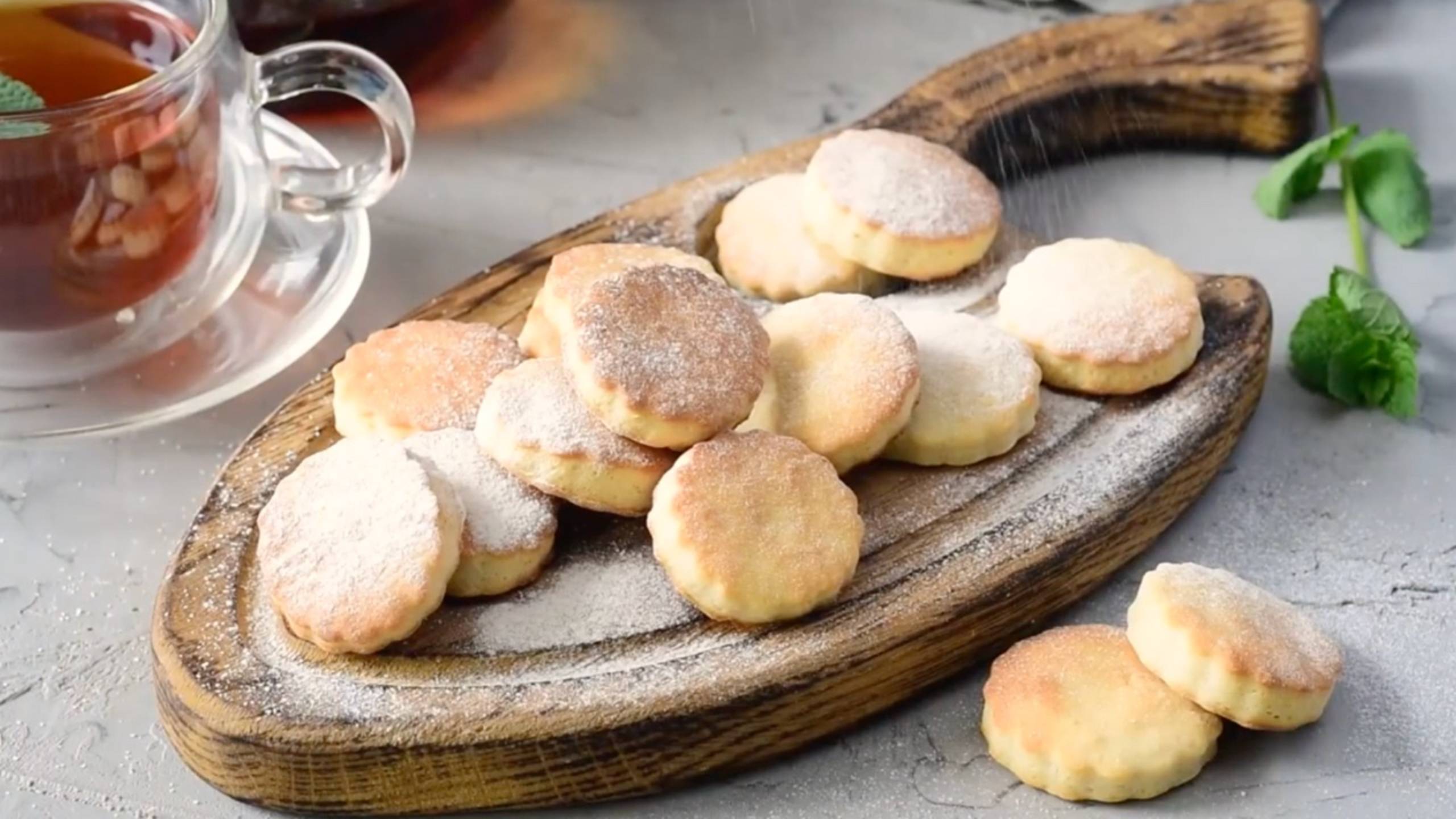 🍪 Простое печенье на сметане за 20 минут — и дети в восторге!