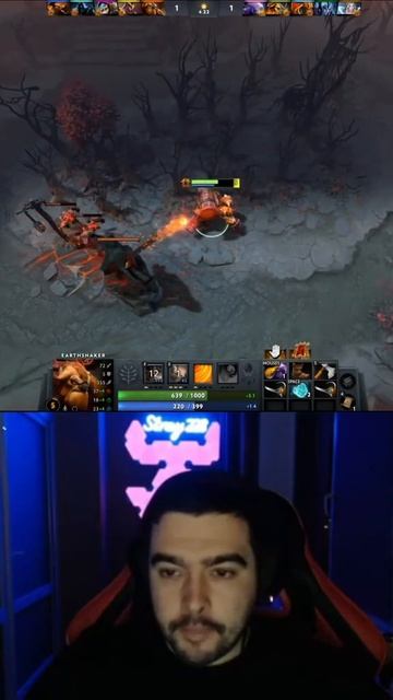 Микромомент от усатого #dota2 #Stray #stray228 #twitch #игры #дота2