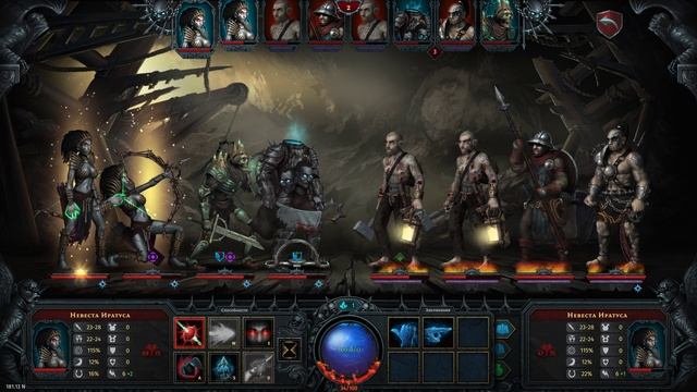 Простите за Iratus: Lord of the Dead Пати на физ урон. Начальные уровни. Быстро и понятно. №2