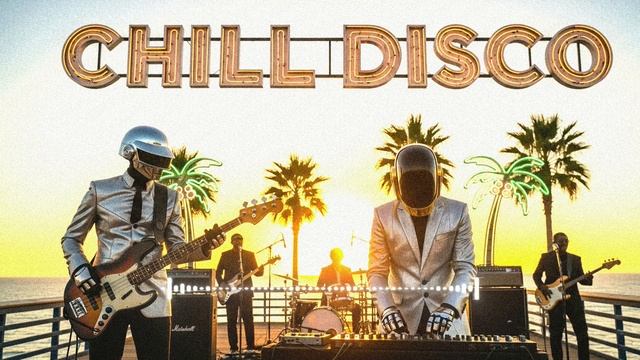 DAFT_PUNK Golden Sunset Funk & Tropical Disco Grooves