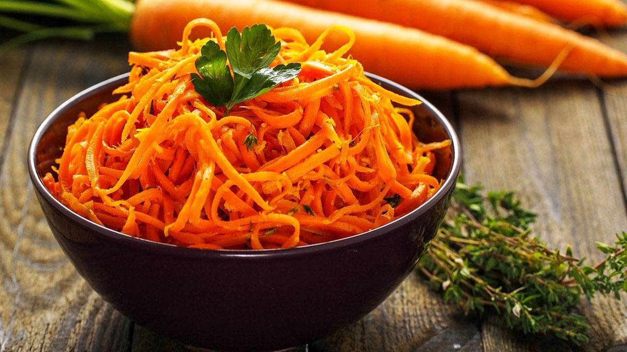 Морковь по-корейски на зиму