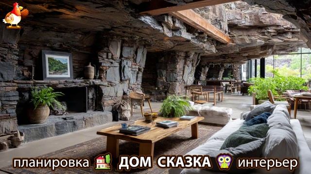 Сказочный дом мечты – 3D идея для вдохновения с планировкой и интерьером 🏡🏚️🏠 вариант (370)