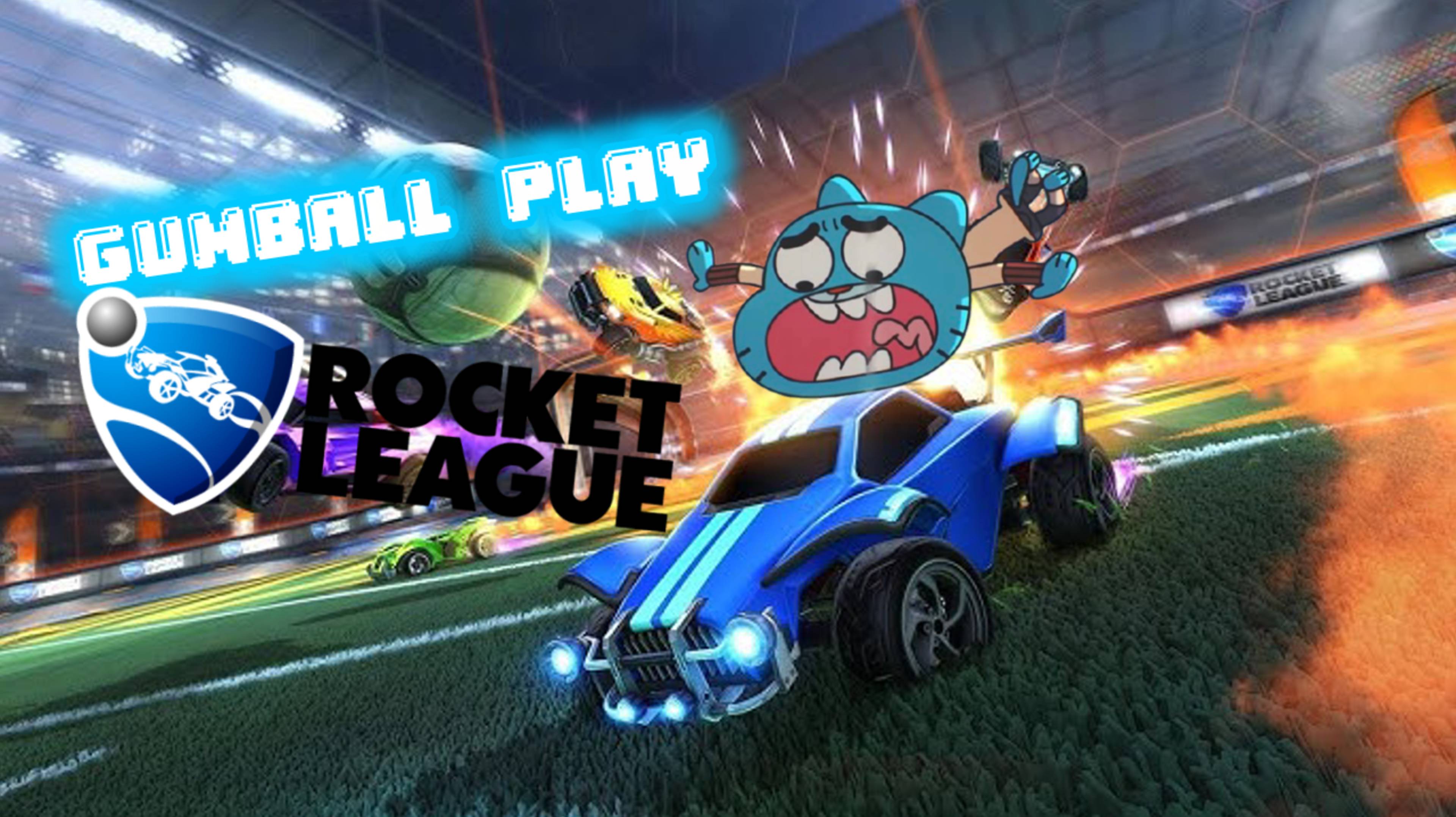 Gumball Plays Rocket League #gumball #RocketLeague #gumballplay #gumballRocketLeague