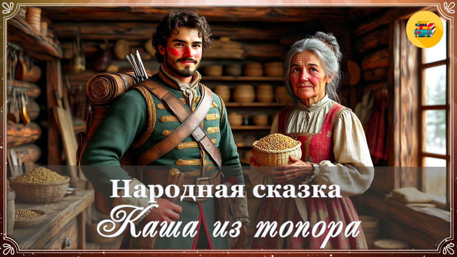 🥣 Каша из топора| Народная сказка | Аудиосказки для детей