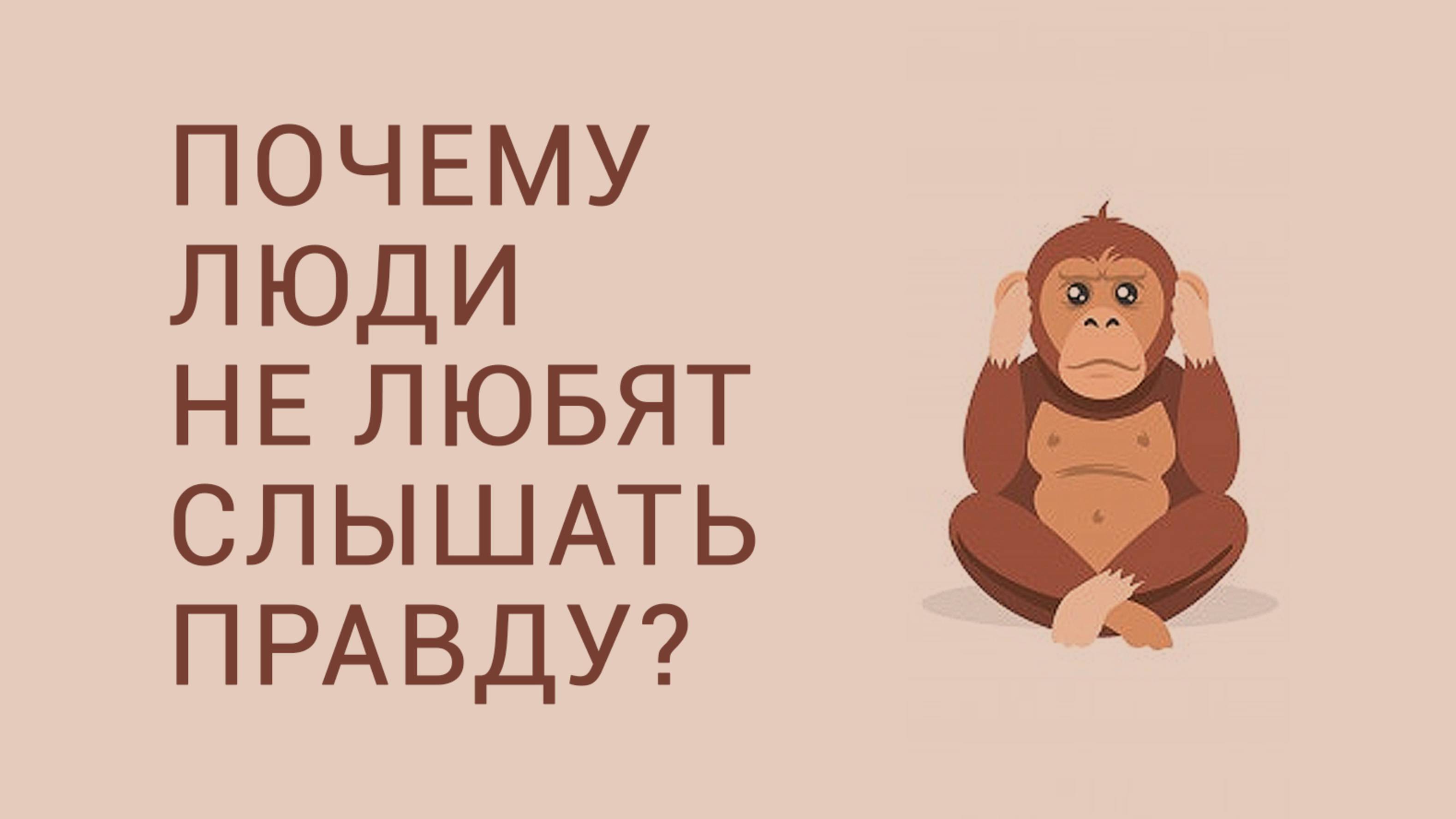 Почему люди не любят слышать правду?
