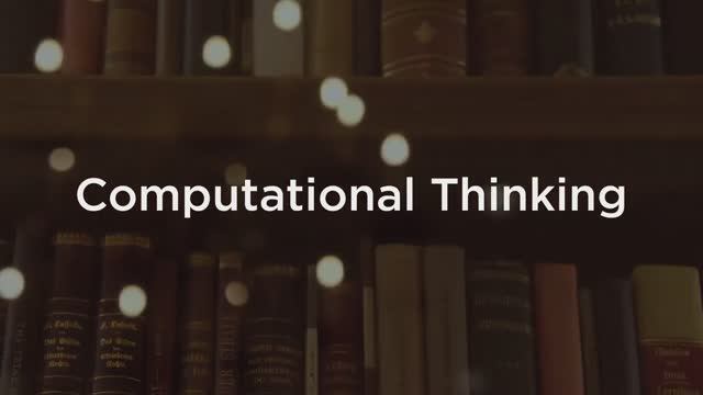 Лекция 1 - Компьютерное мышление - Информатика для юристов, 2019