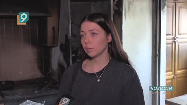 Припаркованное авто помешало пожарным во время ЧП в мкр. Восточный