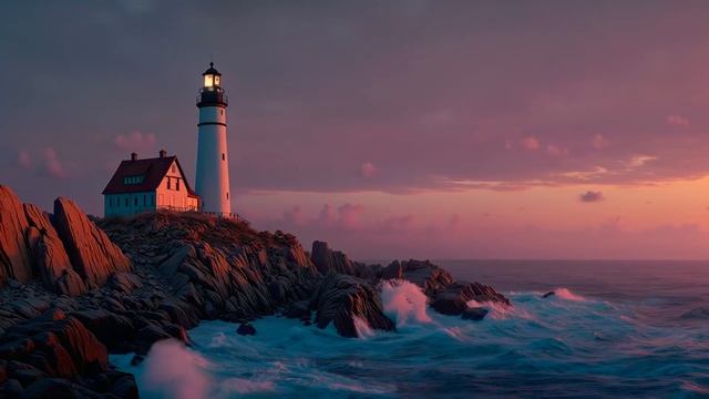 Lighthouse Deep Chill ~ Ambient Waves for Intense Focus & Relaxing Deep Work Sessions