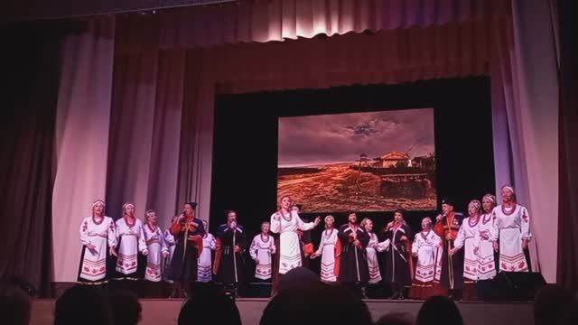 "Ой, на нэби тучи набигають": народный казачий хор ЦК "Родина" (г. Анапа, 07.09.2025)