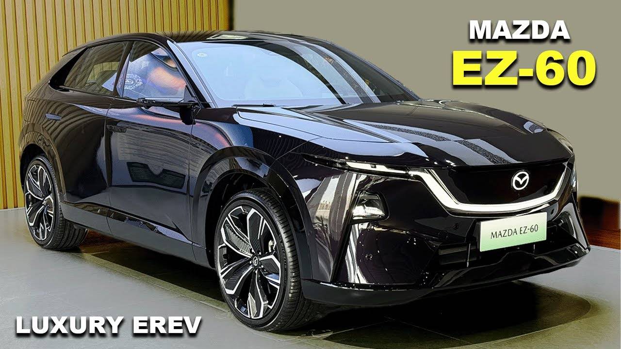 Совершенно новый Mazda EZ-60 — электромобиль  с запасом хода 1300 км. Обзор