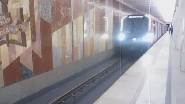 ЗЛ  Путь-2    Поезд Москва 81-775.2  Перегон  Царицыно - Алма-Атинская