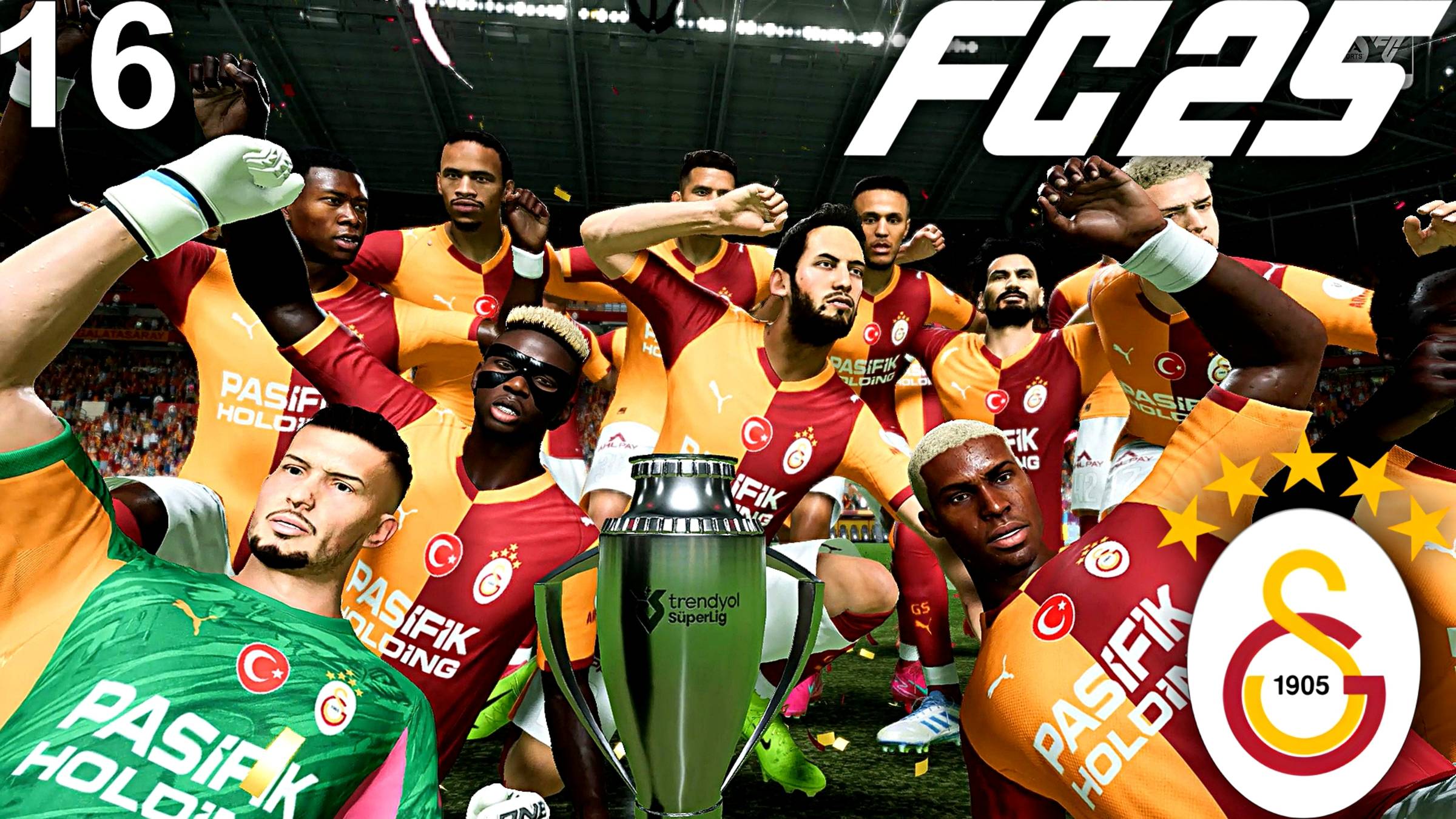 FC 25 КАРЬЕРА ЗА ГАЛАТАСАРАЙ #16 - ГАЛАТАСАРАЙ ЧЕМПИОН ТУРЦИИ и ПОЛУФИНАЛ КУБКА ТУРЦИИ!!!