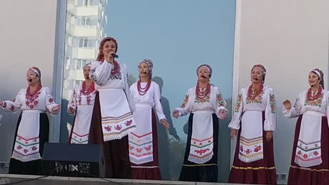 "Богатырская" (отрывок): ансамбль "Черноморочка" (г. Анапа, 14.09.2025)
