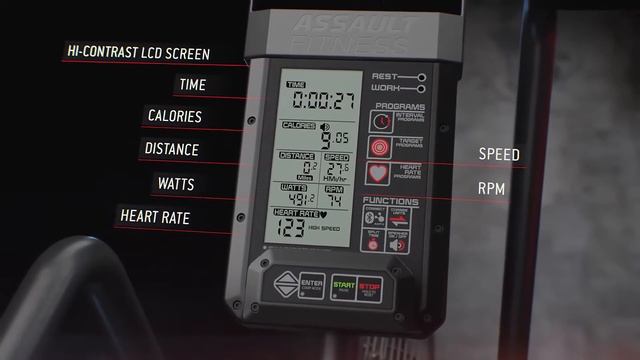 Велотренажер ASSAULT AirBike Pro X. Видеообзор.