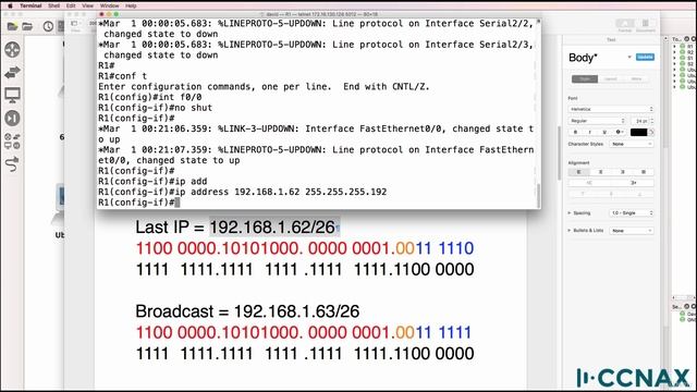 14\005 #080_ IP Addressing and IP Subnetting for the CCNA Exam (Part 2). Practical IP S ...