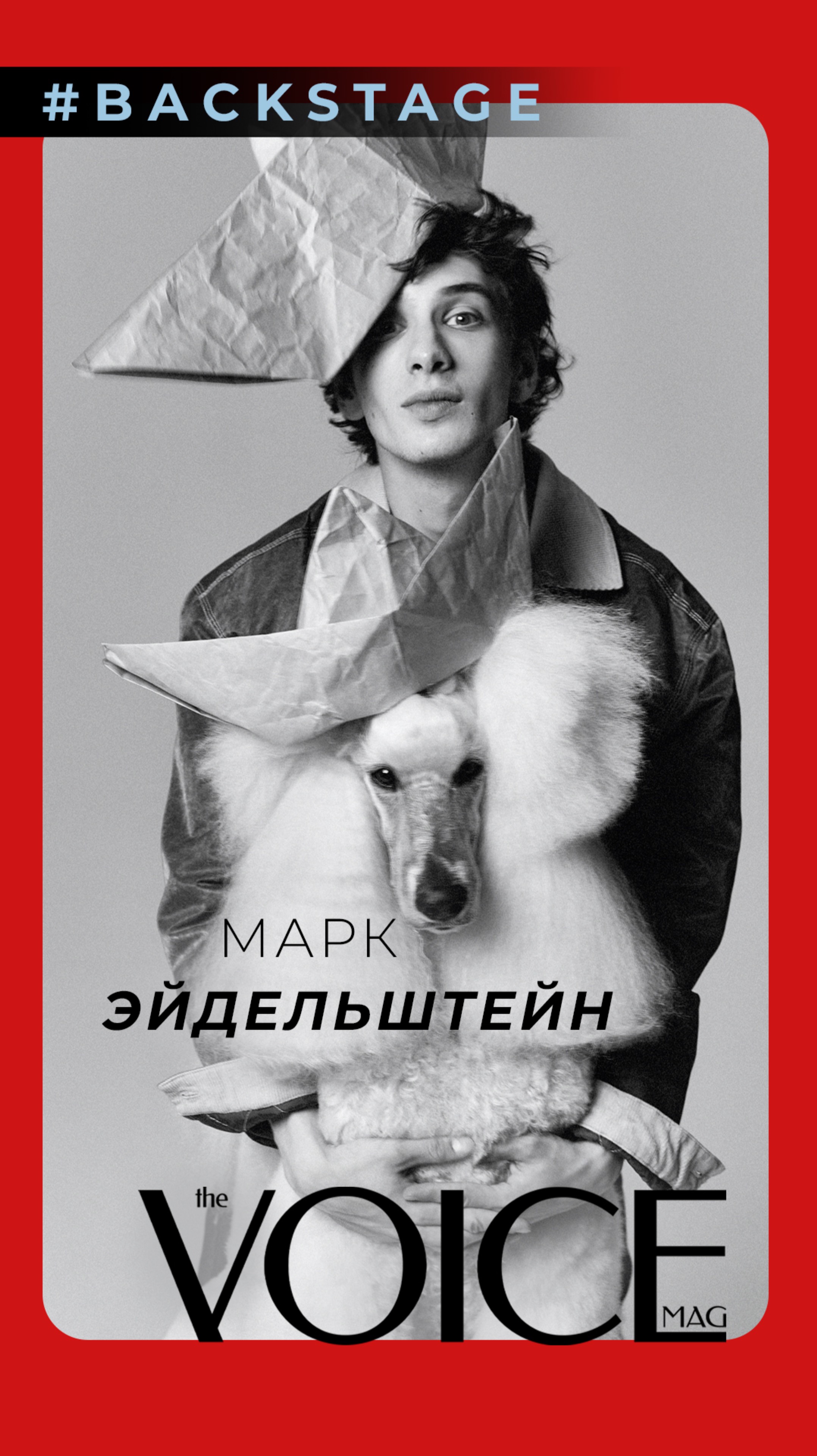 БЭКСТЕЙДЖ ВЫПУСКА VOICE №16 С МАРКОМ ЭЙДЕЛЬШТЕЙНОМ НА ОБЛОЖКЕ